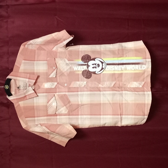 Disney | Shirts | Disney Mickey Mouse Button Down Shirt | Poshmark